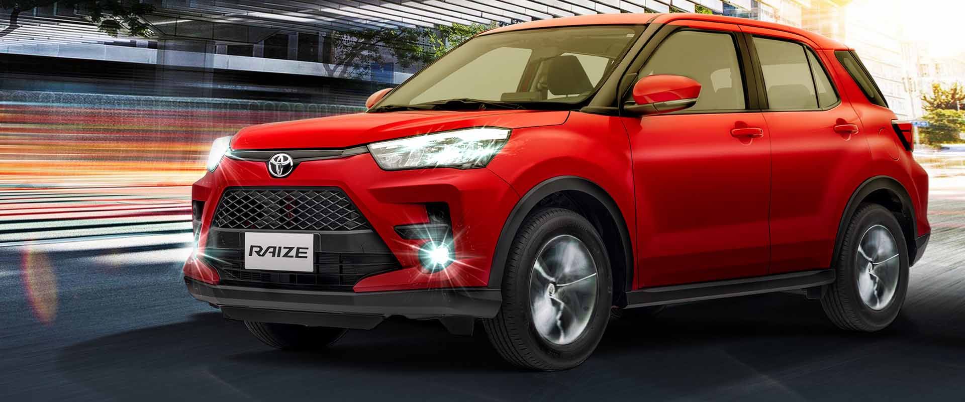 Toyota Raize | Tecnología, rendimiento y diseño superior